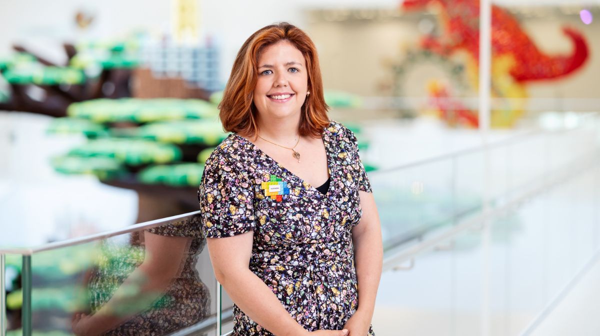 The leader team in LEGO® House